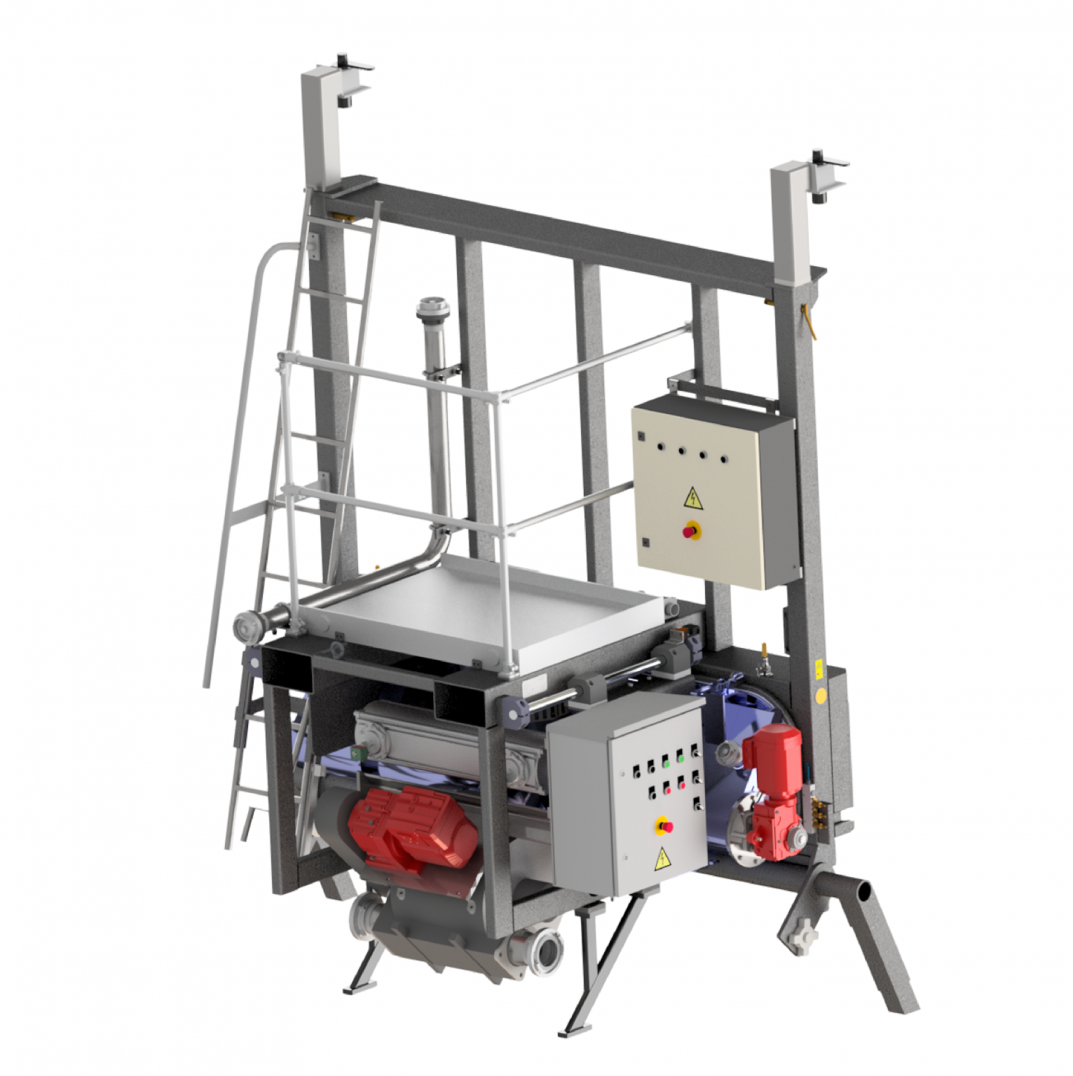 CQF Container Unloading System - Siloadmaxx